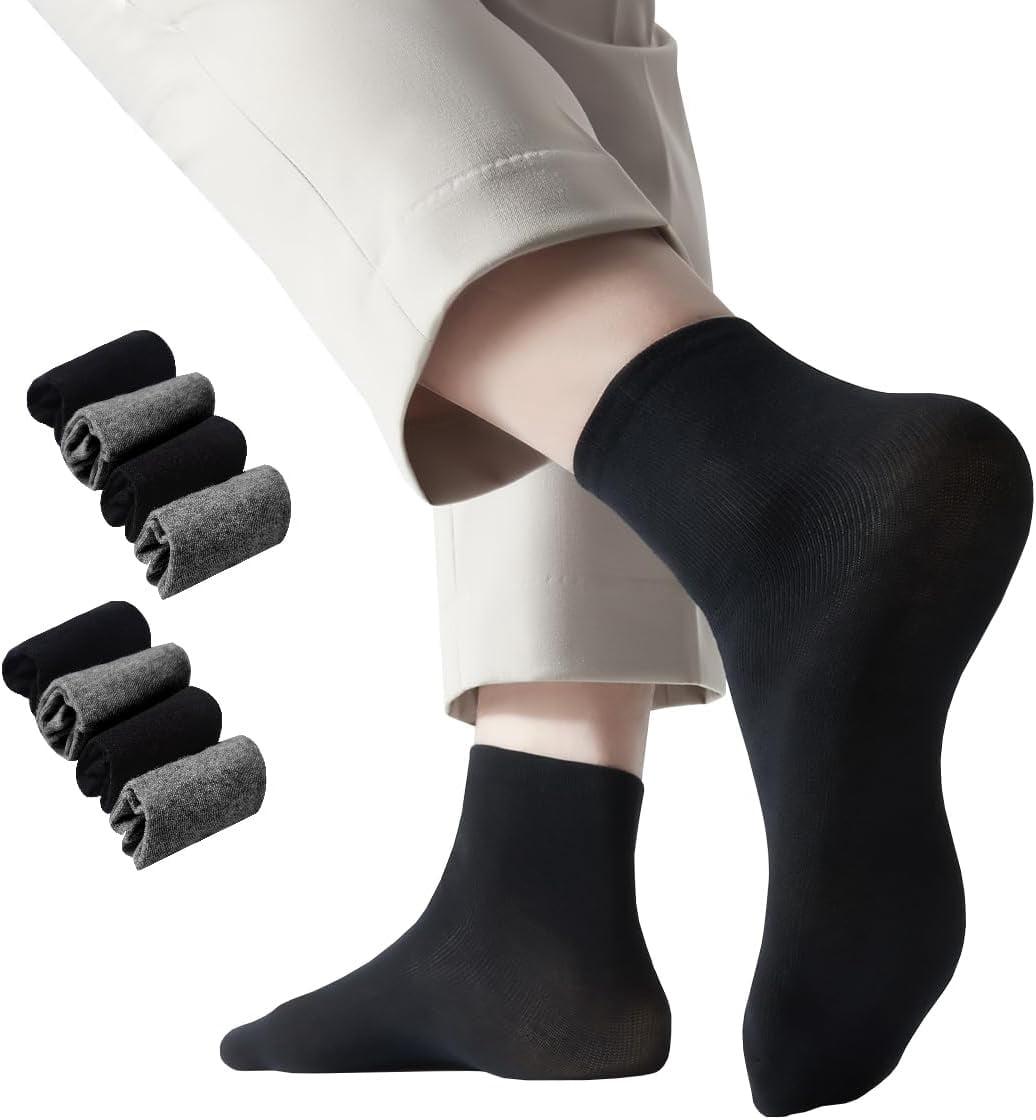 8 & 20 Pairs Disposable Socks for Travel - Men & Women's Running ...