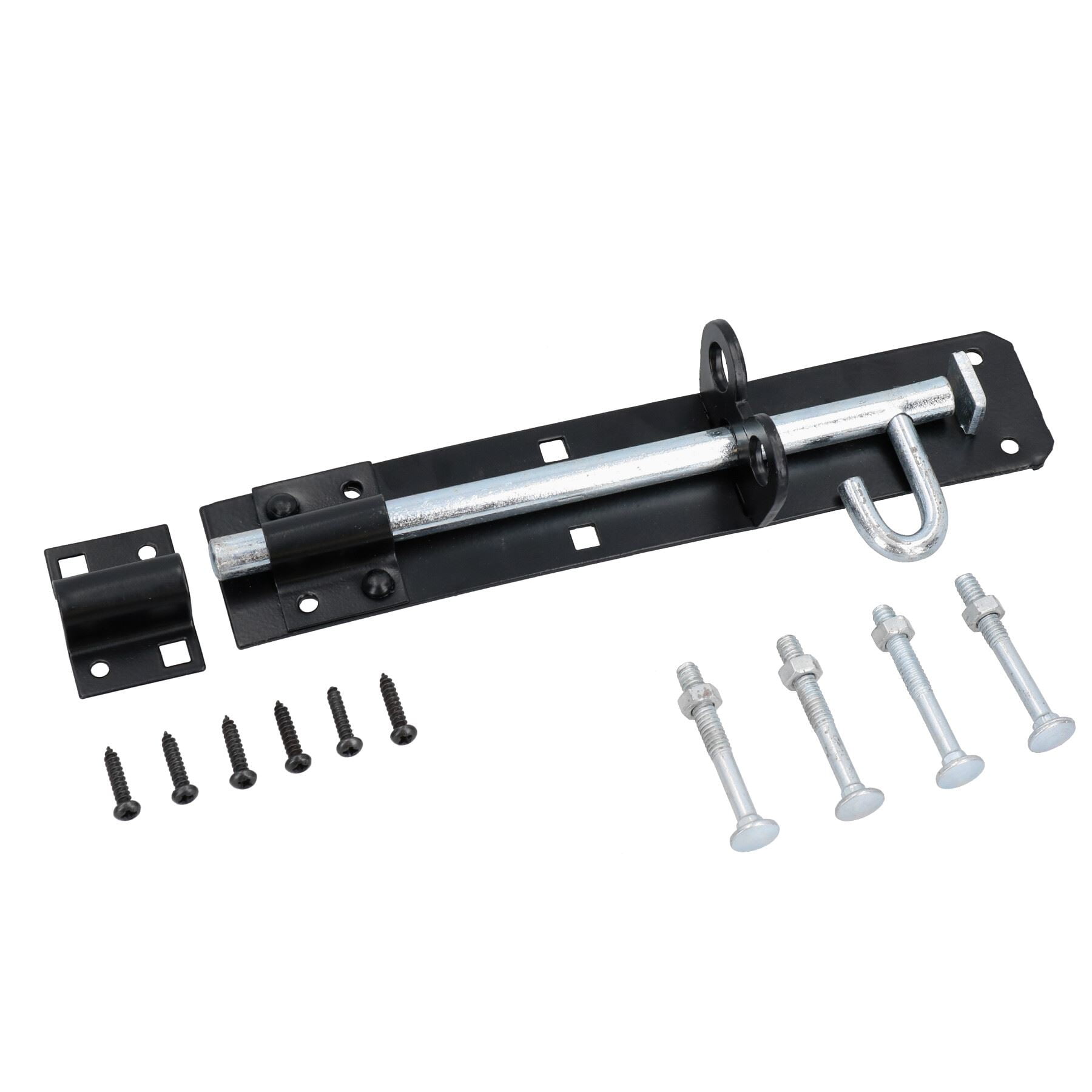 8” (200mm) Brenton Slip Bolt Padbolt Slide Latch Lock Catch Sheds Gates ...