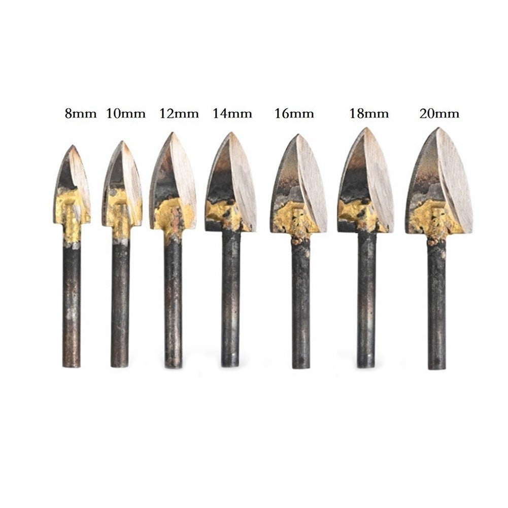 8-20Mm Hss Brazed Carving Cutter 6Mm Shank Milling Cutters for Wood ...
