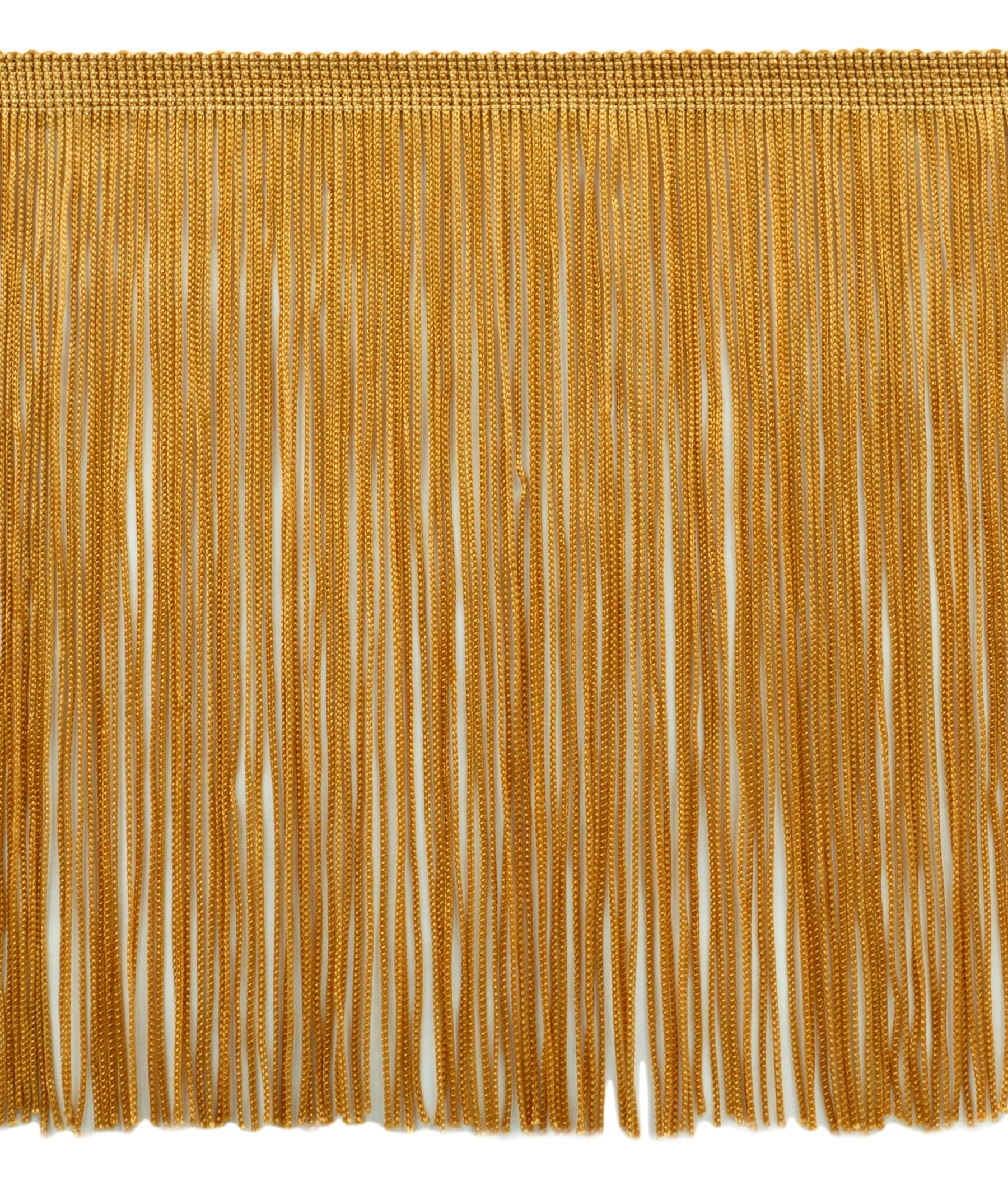 8" (20cm) Chainette Fringe Trim # CF08,, Antique Gold #C4 (Dark Yellow ...