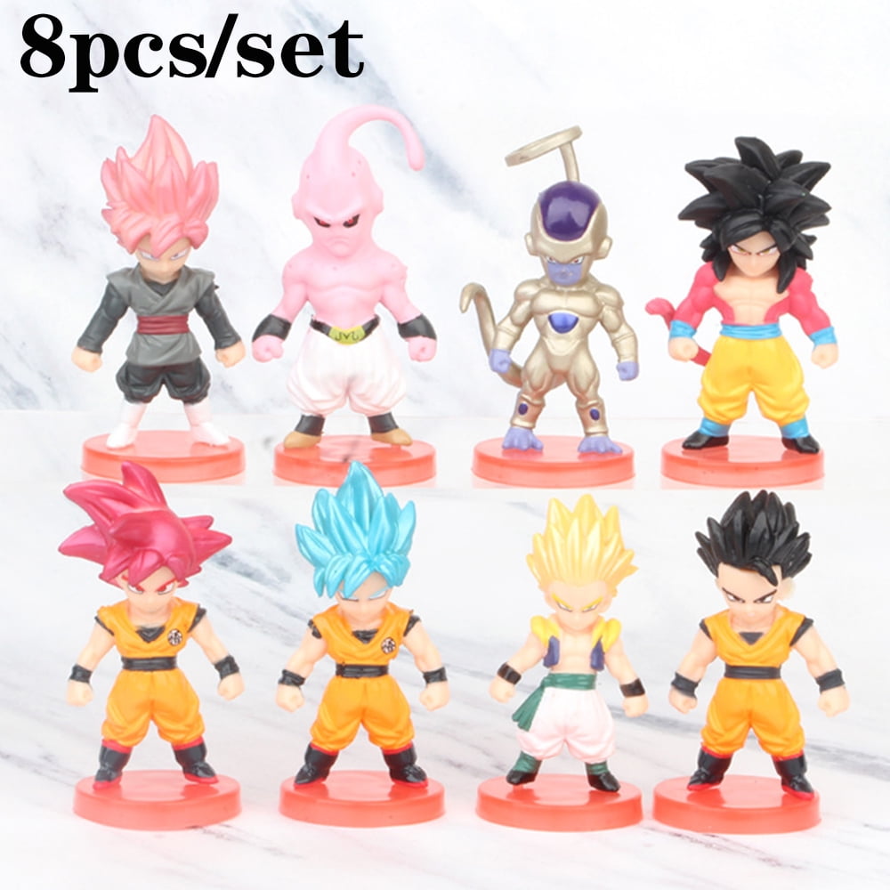 8-21pcs of set Dragon Ball Super Son Goku Vegeta Broly Buu Action ...