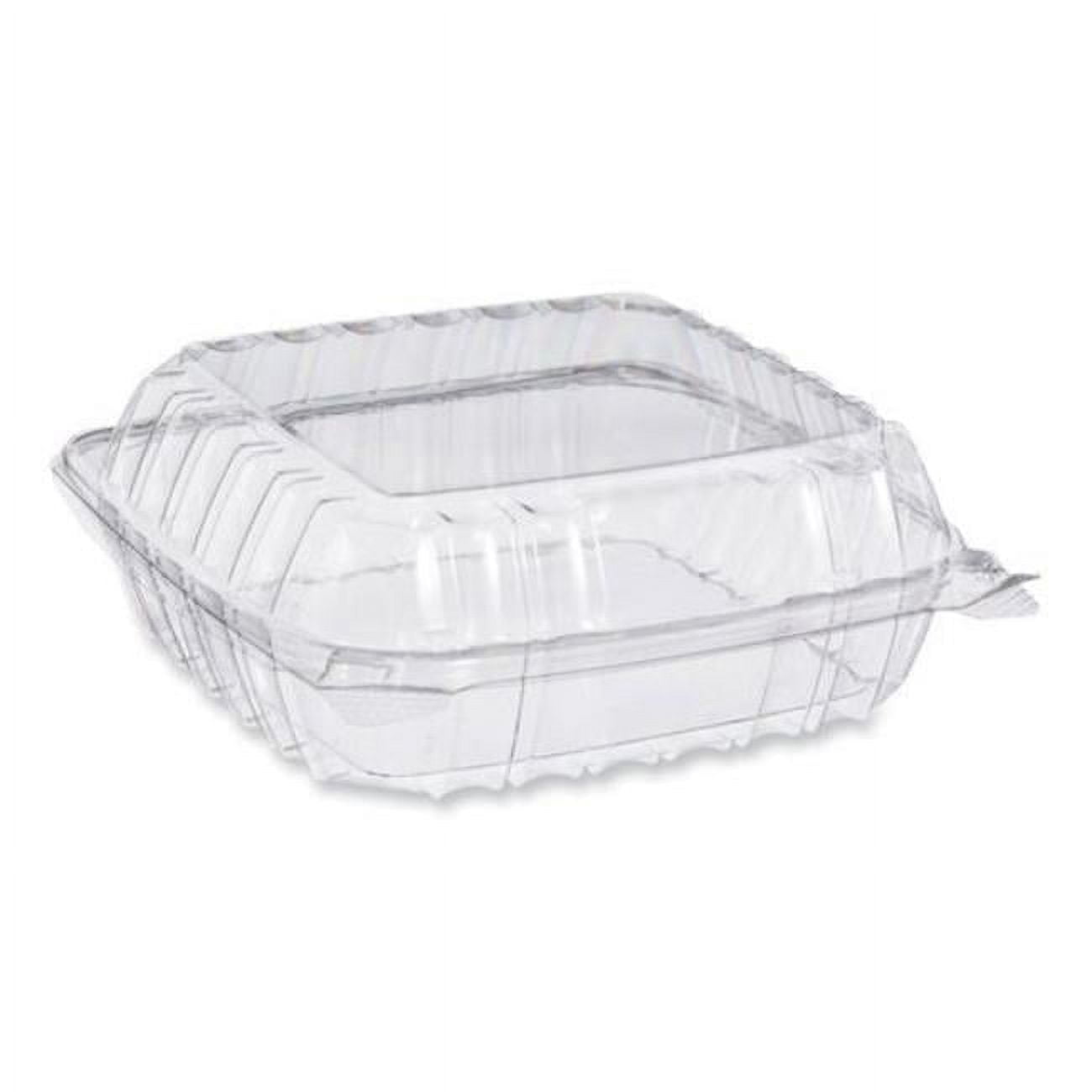 8.22 x 3.02 in. ClearSeal Hinged-Lid Plastic Containers - Walmart ...