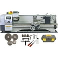 8"*24" Metric Metal Lathe Metal Milling Machine Precision Bench Lathe ...