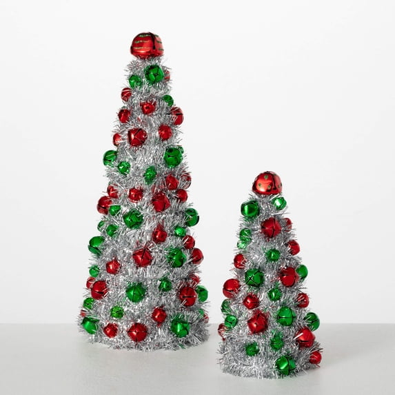 Sullivans Christmas Jingle Bell Tree Set - Holiday Decor - Walmart.com
