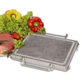 8.25 in. x 11.4 ft. Rectangular Lava Rock Plate with Stand - Walmart.com