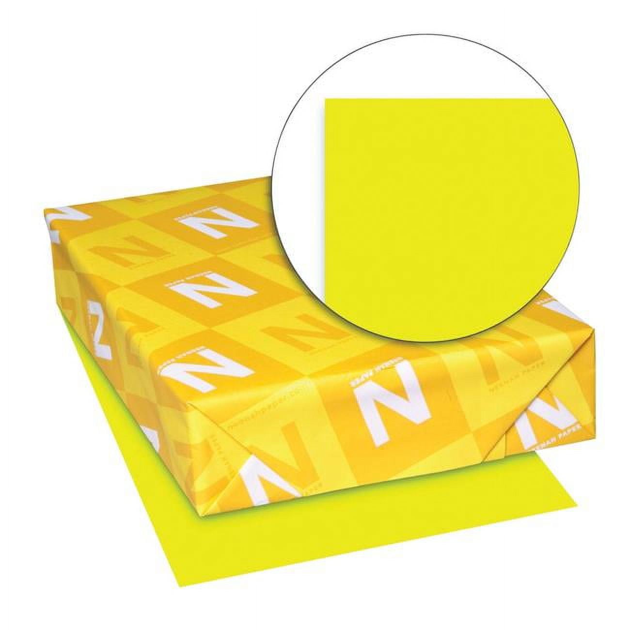 8.25 x 11 in. Astrobrights Premium Color Paper, Sunburst Yellow - 500 ...