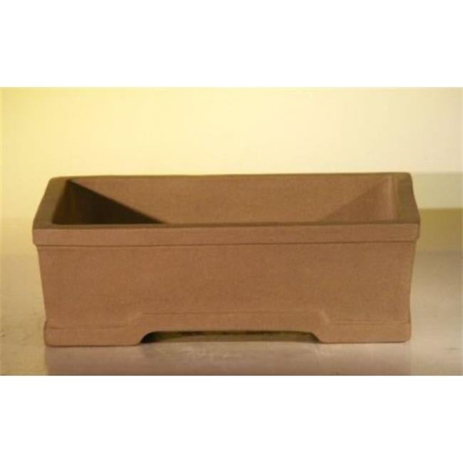 8.25 x 6 x 2.75 in. Rectangle Unglazed Ceramic Pot, Tan - Walmart.com