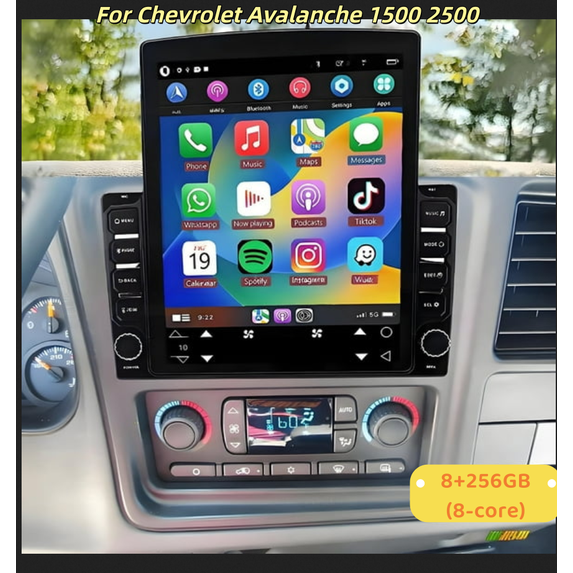 8+256G(8-core) 9.7in Universal Double Din Car Stereo Radio for ...