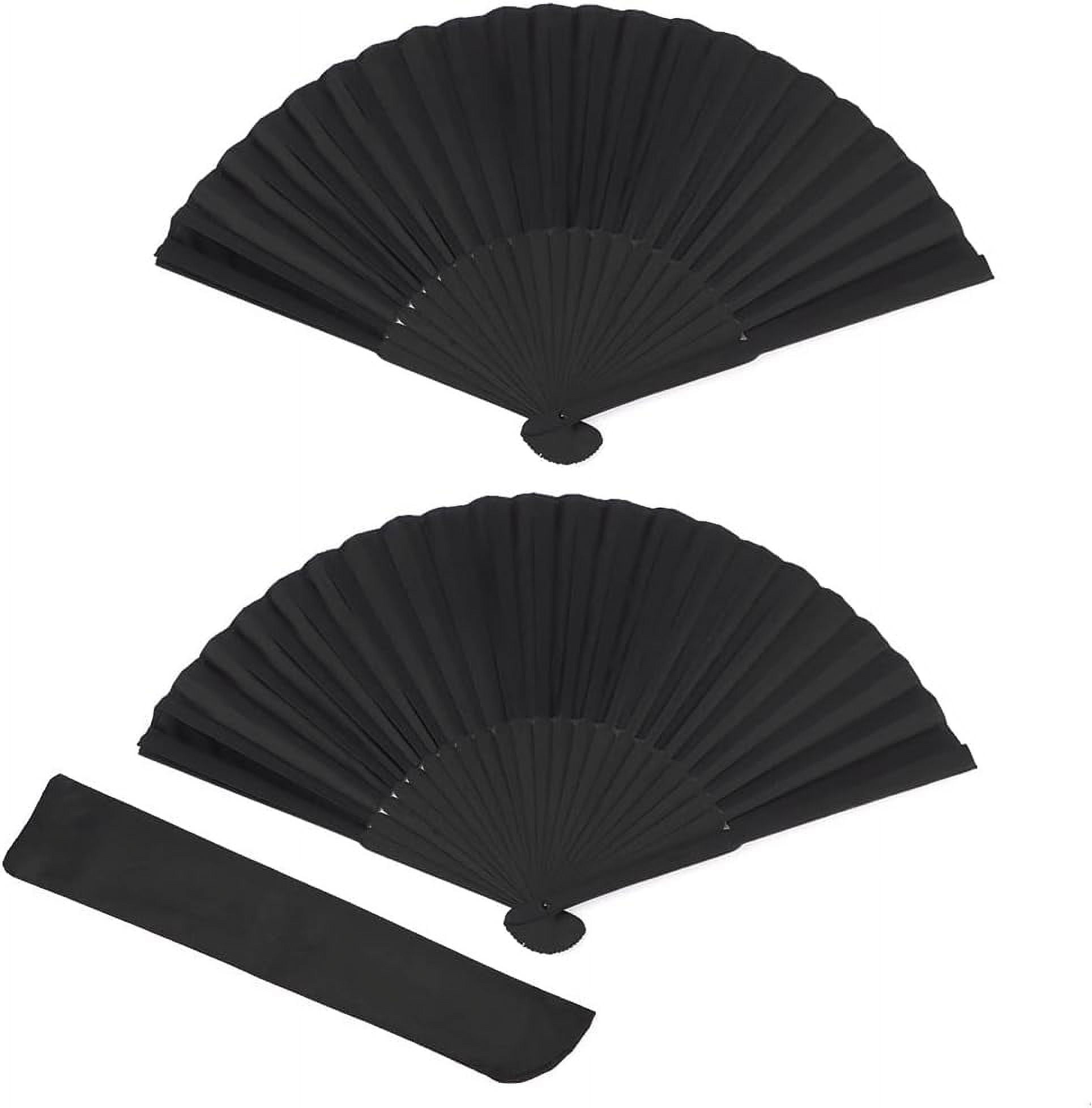 8.27" (21cm) Folding Hand Held Fan for Women - Rave Fan - Chinese ...