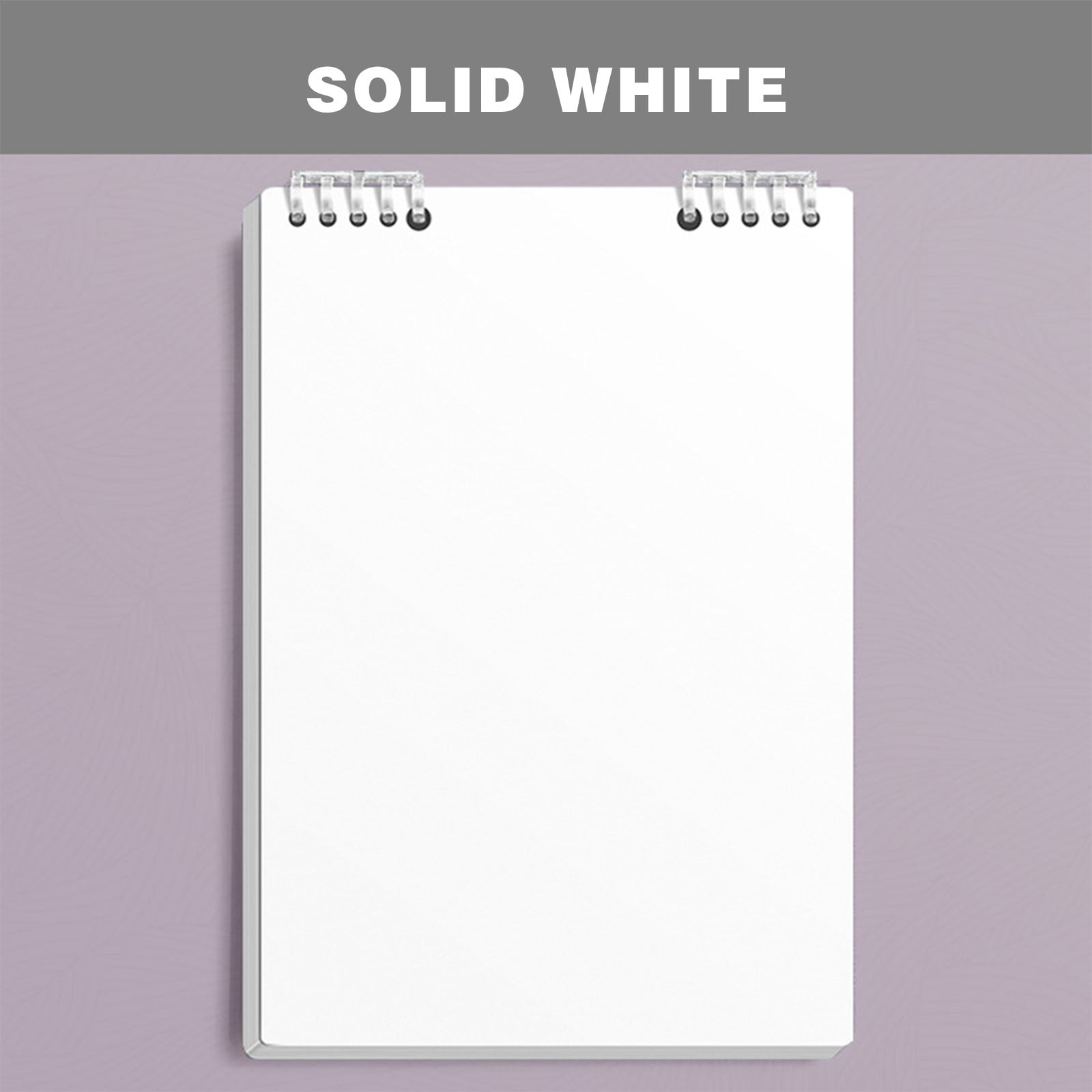 8.27 x 5.59" A5 Top Bound Spiral Notebook, Loose Leaf Folder Notebook ...