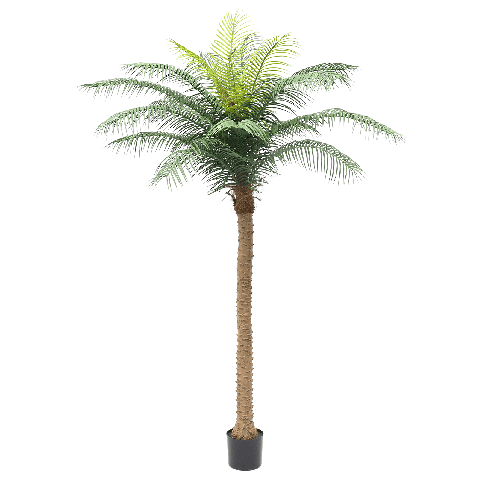 8.2FT Artificial Palm Tree, Tall Fake Plants for Indoor Outdoor Decor ...