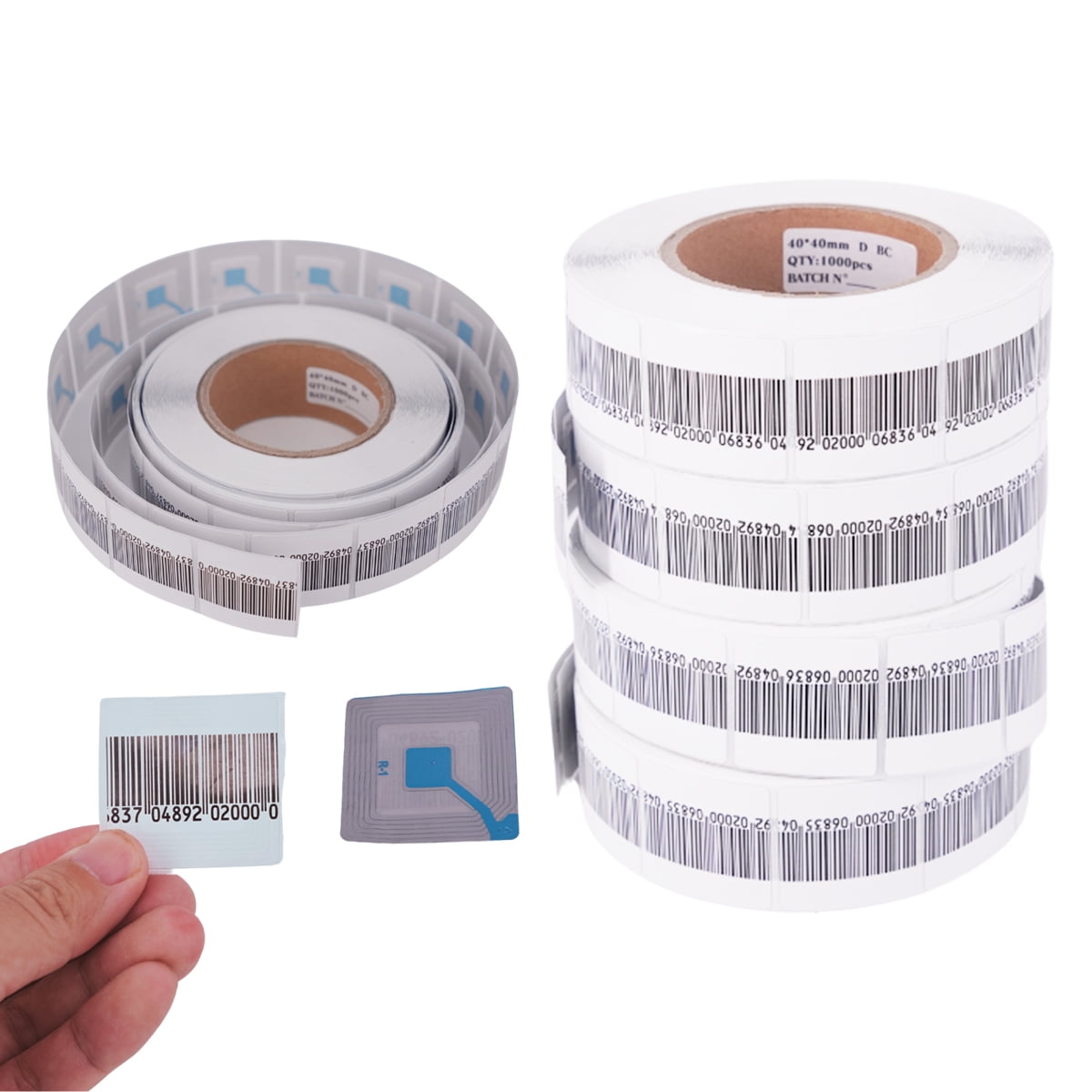 8.2MHZ Security Labels 5000 Pcs Retail Anti-Theft System Soft Tags with ...