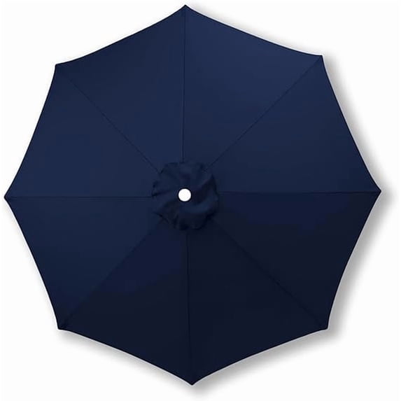 8.2ft Patio Umbrella Replacement Canopy 8 Ribs, Waterproof & Fade ...