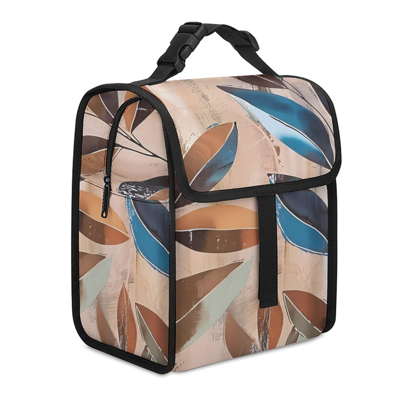 8.3×9.8in Insulated Lunch Bag Leak-Proof And Easy To Clean Zipper ...