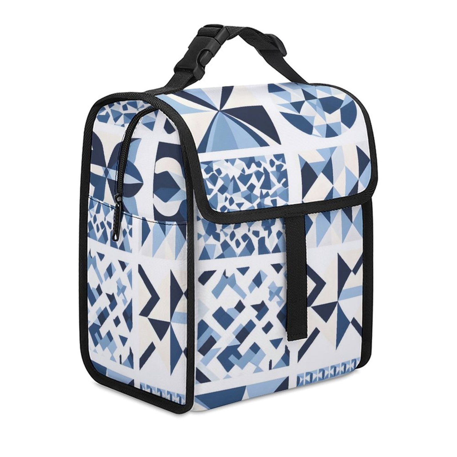 8.3×9.8in Insulated Lunch Bag Leak-Proof And Easy To Clean Zipper ...