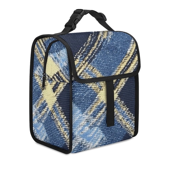 8.3×9.8in Insulated Lunch Bag Leak-Proof And Easy To Clean Zipper ...