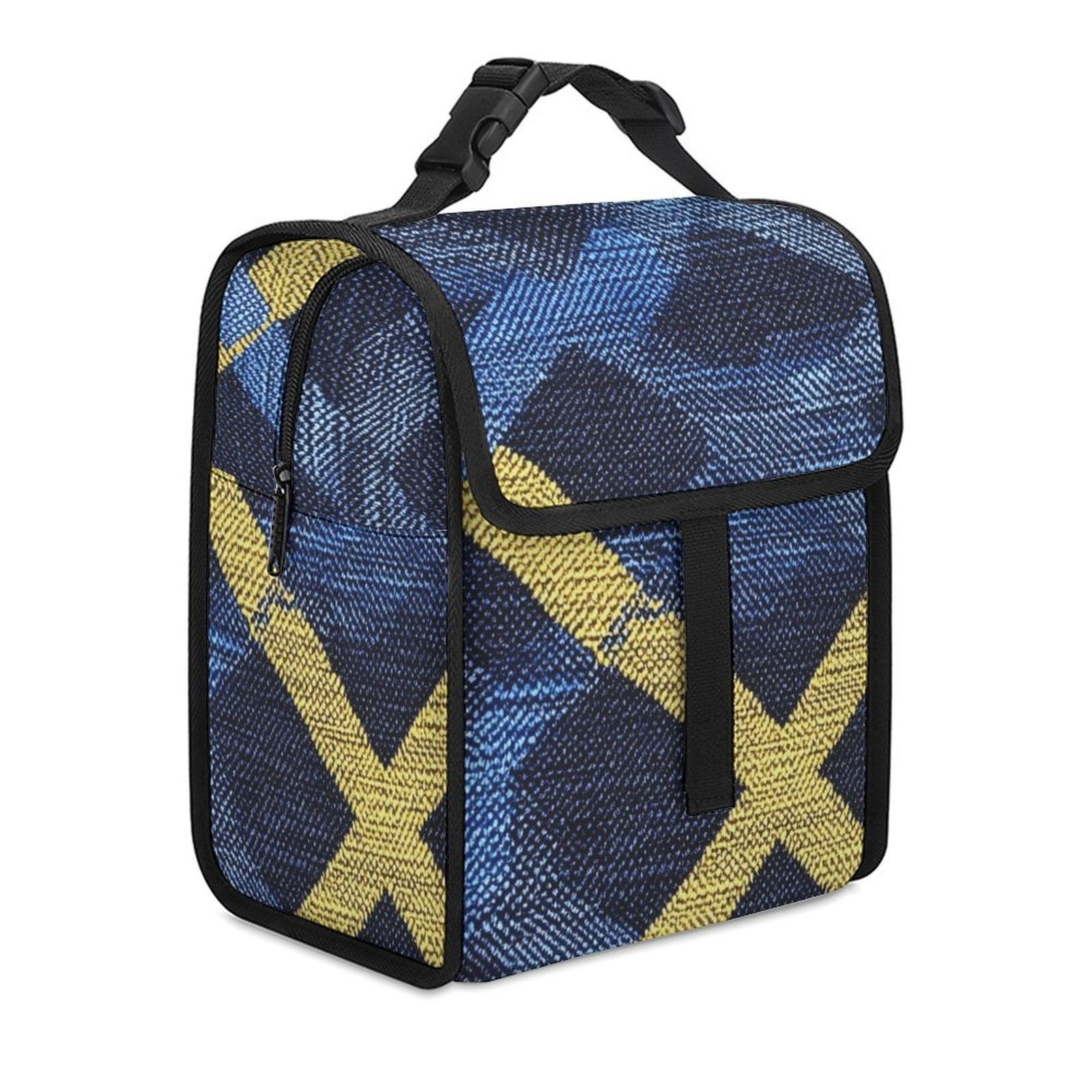 8.3×9.8in Insulated Lunch Bag Leak-Proof And Easy To Clean Zipper ...