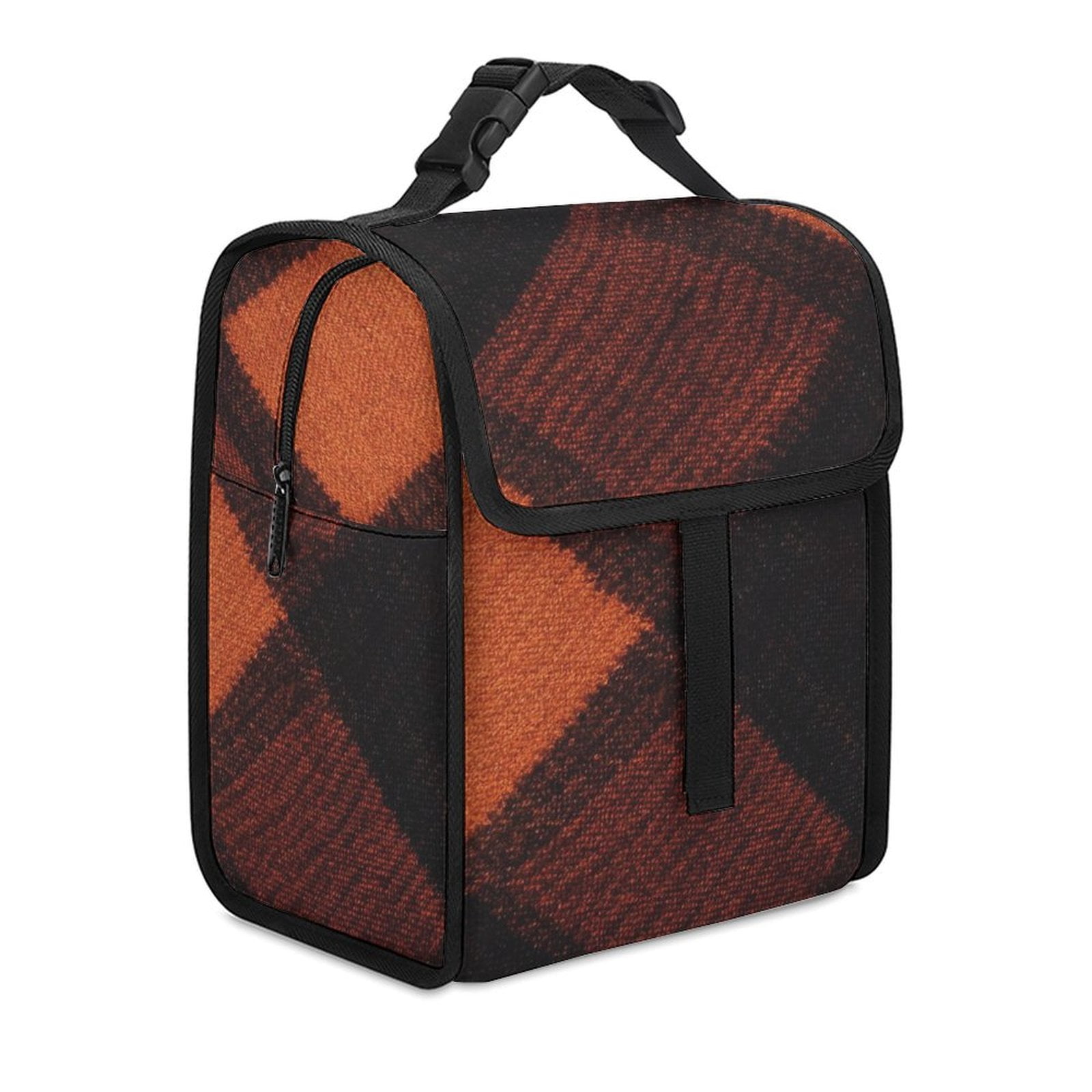 8.3×9.8in Insulated Lunch Bag Leak-Proof And Easy To Clean Zipper ...