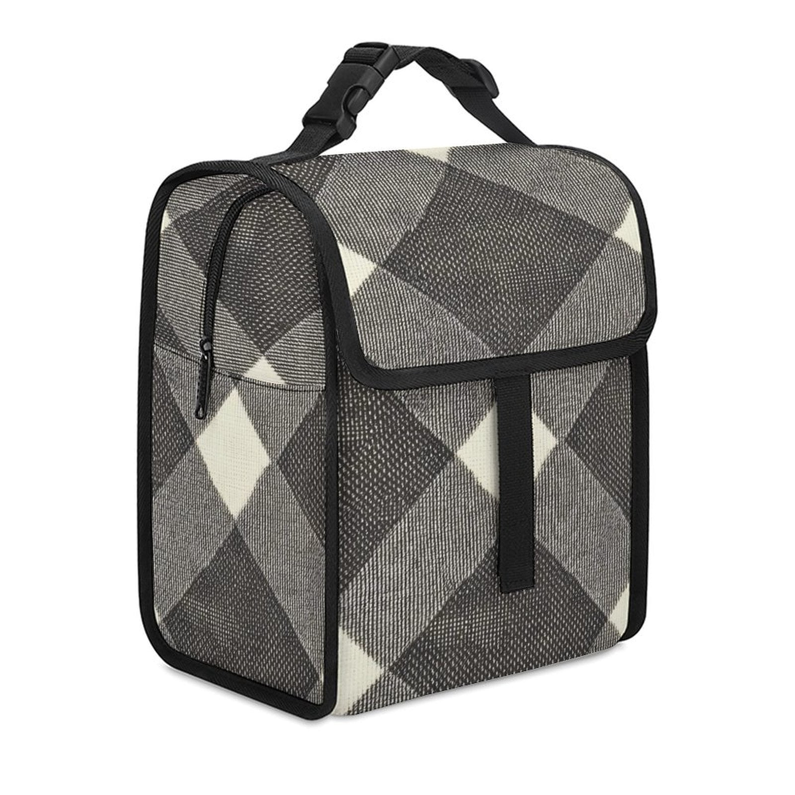 8.3×9.8in Insulated Lunch Bag Leak-Proof And Easy To Clean Zipper ...