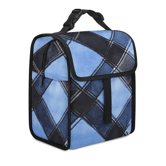 8.3×9.8in Insulated Lunch Bag Leak-Proof And Easy To Clean Zipper ...