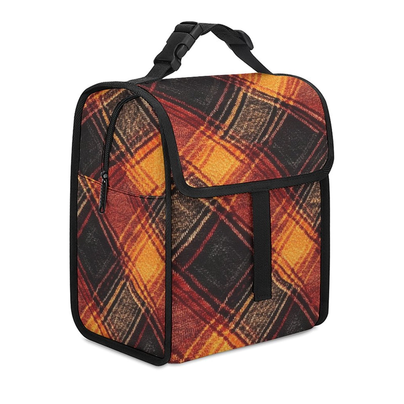 8.3×9.8in Insulated Lunch Bag Leak-Proof And Easy To Clean Zipper ...