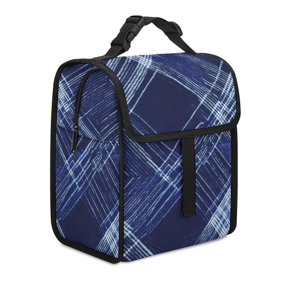 8.3×9.8in Insulated Lunch Bag Leak-Proof And Easy To Clean Zipper ...