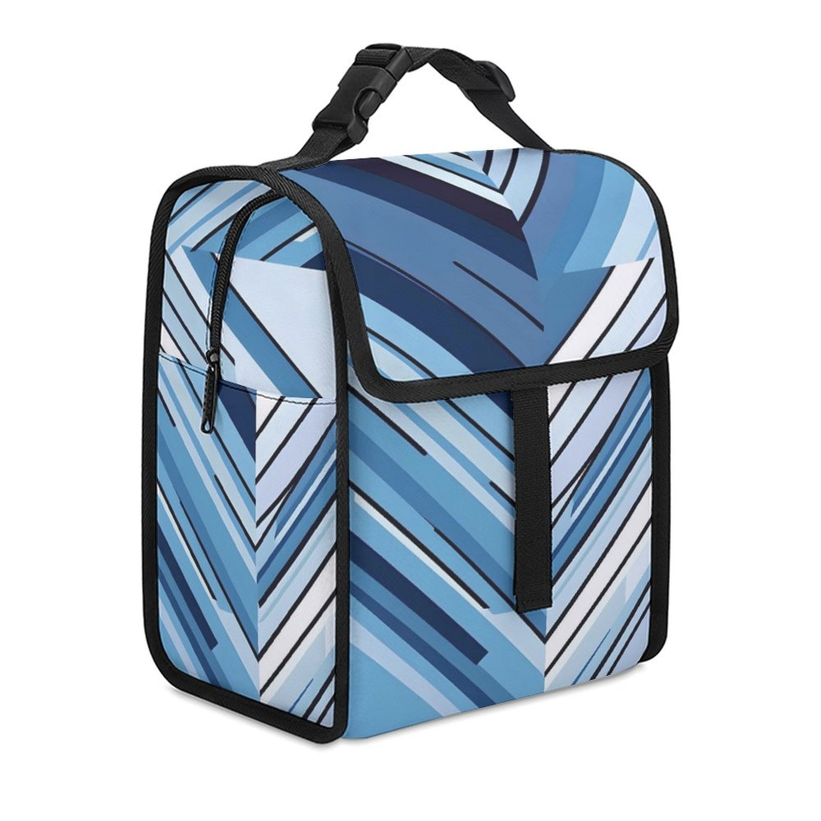 8.3×9.8in Insulated Lunch Bag Leak-Proof And Easy To Clean Zipper ...