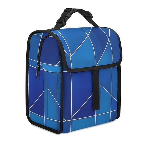 8.3×9.8in Insulated Lunch Bag Leak-Proof And Easy To Clean Zipper ...