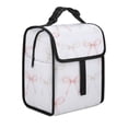 8.3×9.8in Insulated Lunch Bag Leak-Proof And Easy To Clean Zipper ...