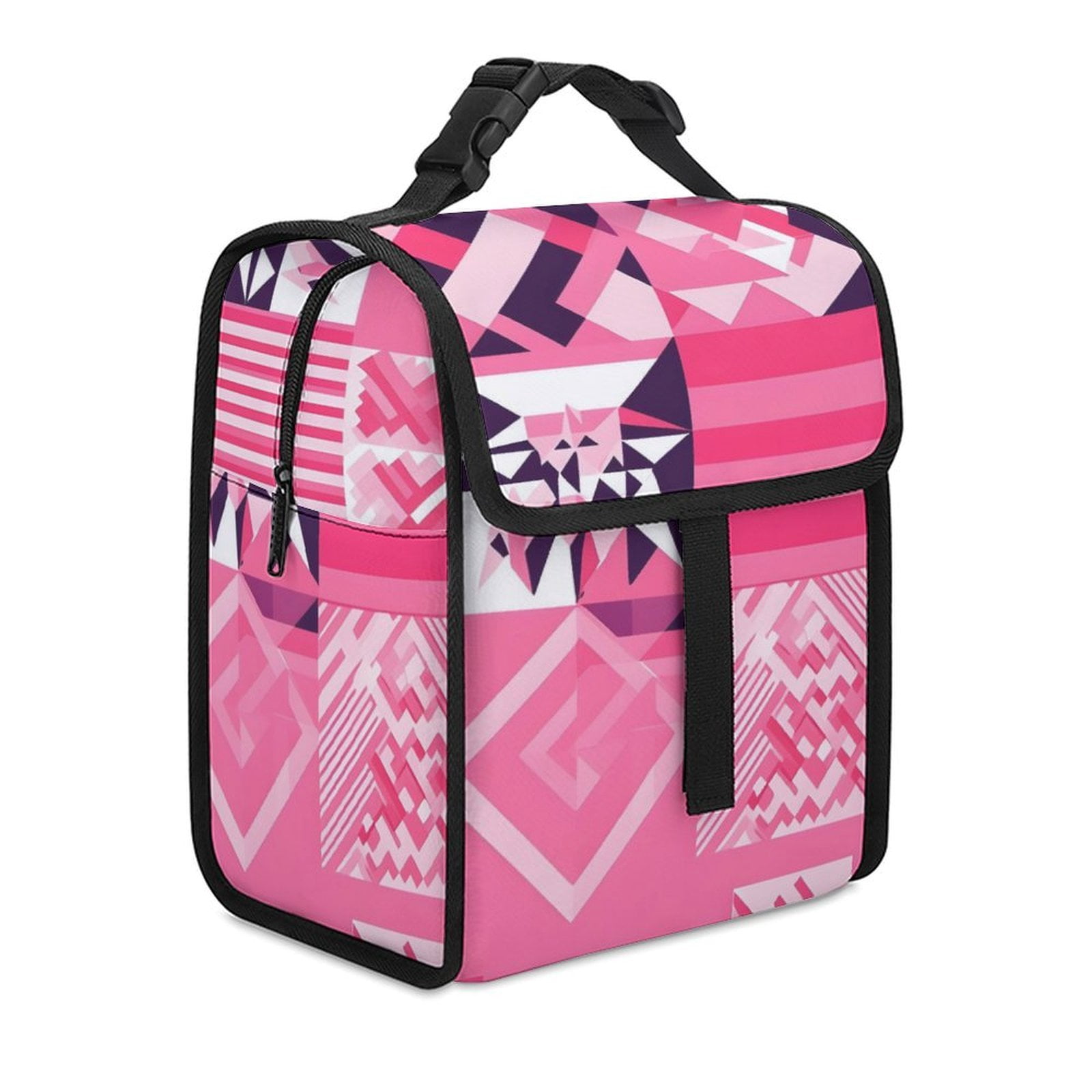 8.3×9.8in Insulated Lunch Bag Leak-Proof And Easy To Clean Zipper ...
