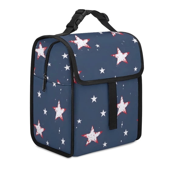 8.3×9.8in Insulated Lunch Bag Leak-Proof And Easy To Clean Zipper ...