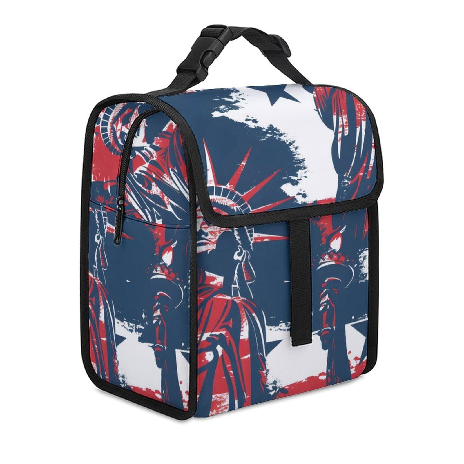 8.3×9.8in Insulated Lunch Bag Leak-Proof And Easy To Clean Zipper ...