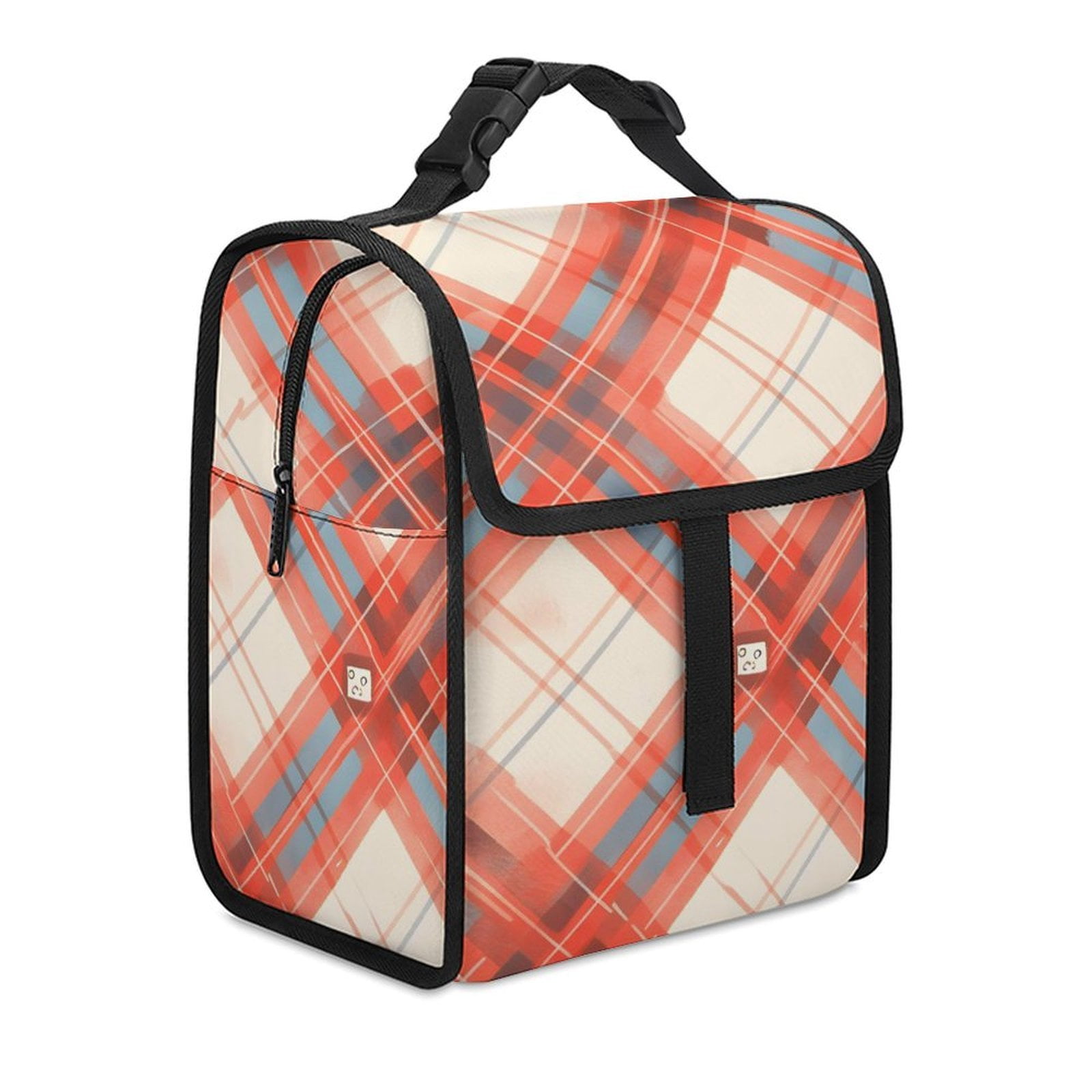 8.3×9.8in Insulated Lunch Bag Leak-Proof And Easy To Clean Zipper ...