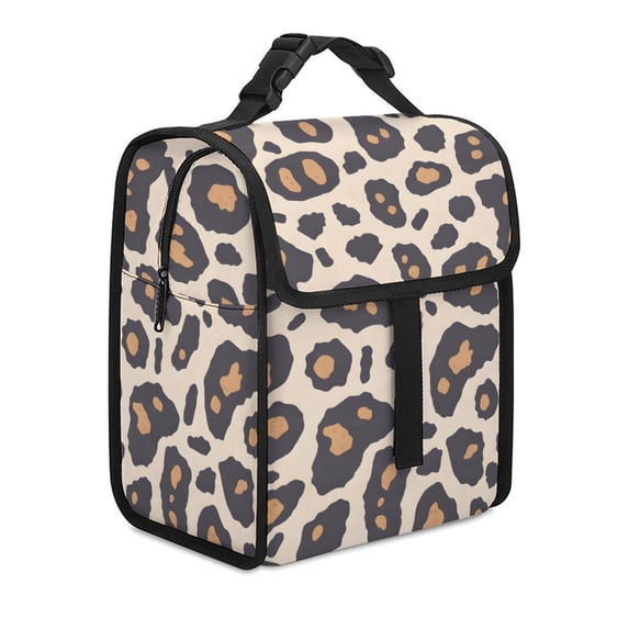 8.3×9.8in Insulated Lunch Bag Leak-Proof And Easy To Clean Zipper ...