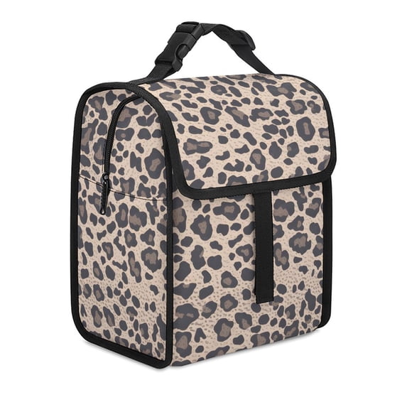 8.3×9.8in Insulated Lunch Bag Leak-Proof And Easy To Clean Zipper ...