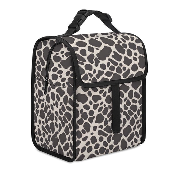 8.3×9.8in Insulated Lunch Bag Leak-Proof And Easy To Clean Zipper ...