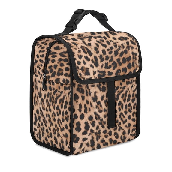 8.3×9.8in Insulated Lunch Bag Leak-Proof And Easy To Clean Zipper ...