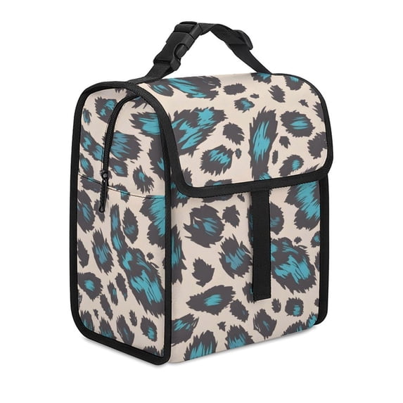 8.3×9.8in Insulated Lunch Bag Leak-Proof And Easy To Clean Zipper ...