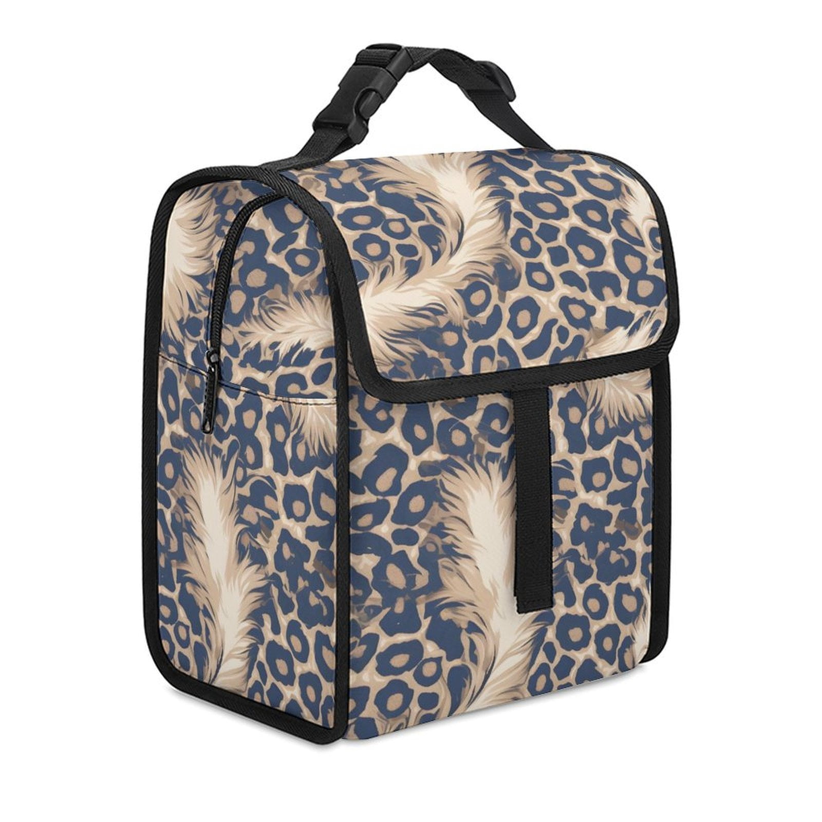 8.3×9.8in Insulated Lunch Bag Leak-Proof And Easy To Clean Zipper ...