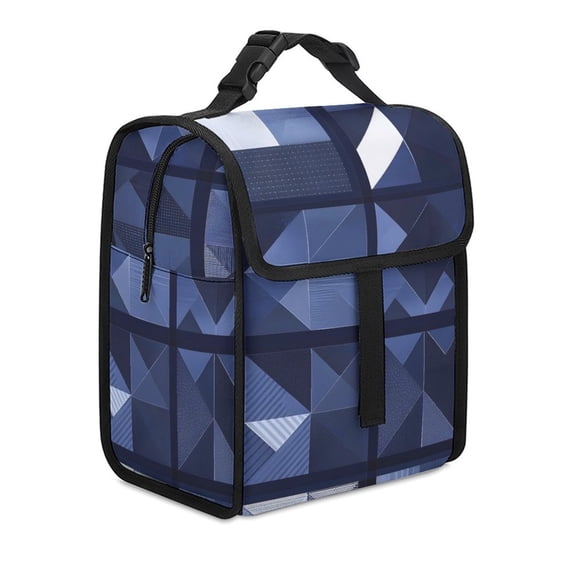 8.3×9.8in Insulated Lunch Bag Leak-Proof And Easy To Clean Zipper ...
