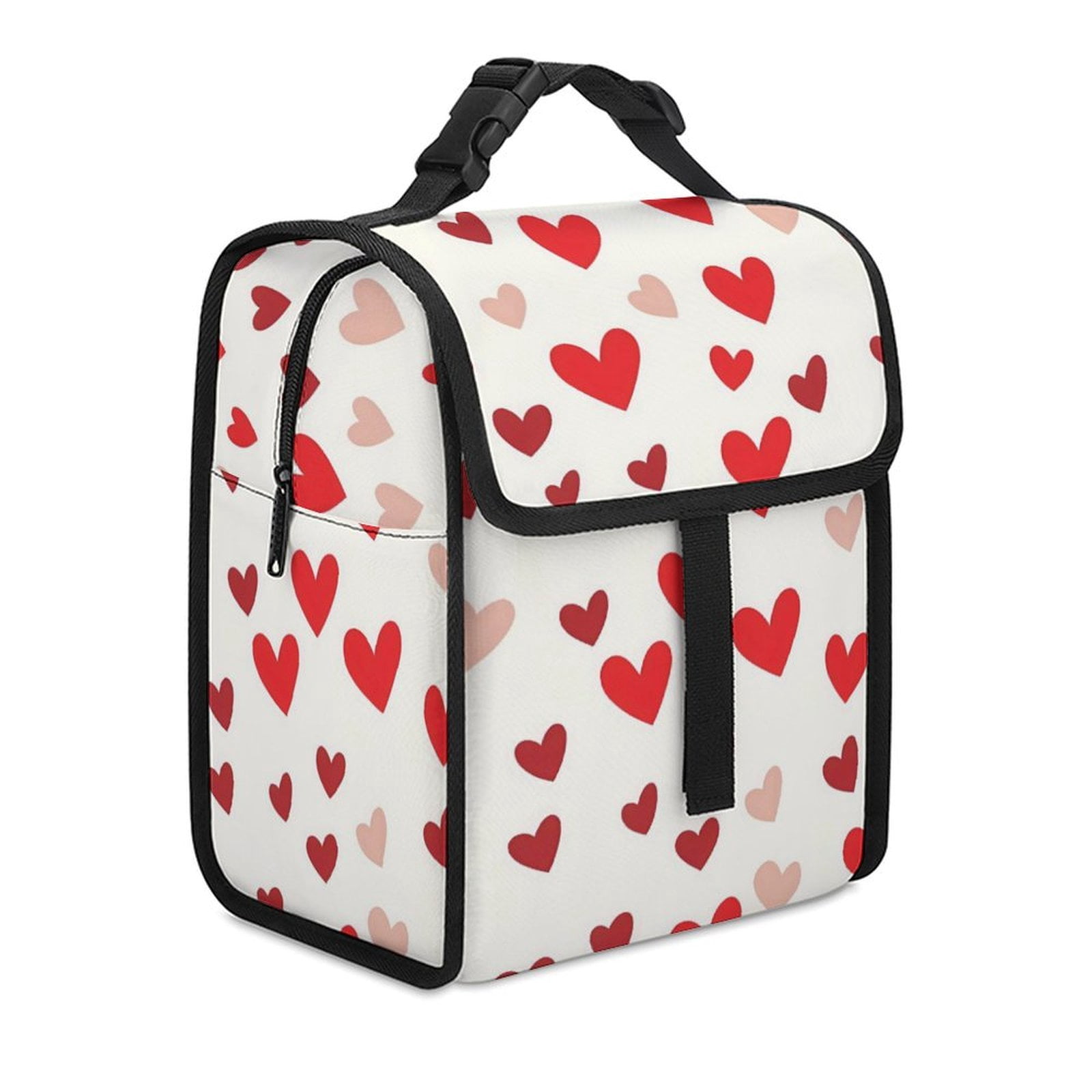 8.3×9.8in Insulated Lunch Bag Leak-Proof And Easy To Clean Zipper ...