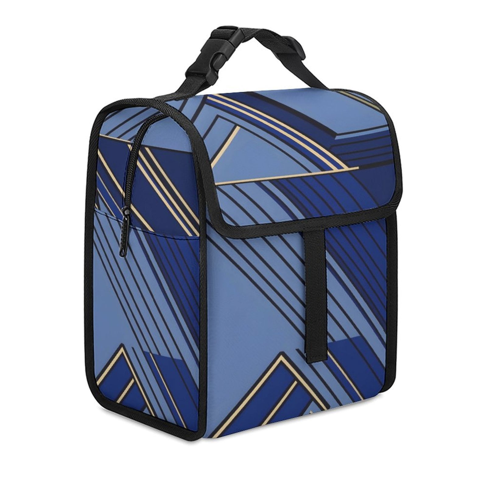 8.3×9.8in Insulated Lunch Bag Leak-Proof And Easy To Clean Zipper ...