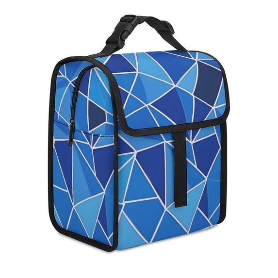 8.3×9.8in Insulated Lunch Bag Leak-Proof And Easy To Clean Zipper ...