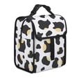 8.3×9.8in Insulated Lunch Bag Leak-Proof And Easy To Clean Zipper ...