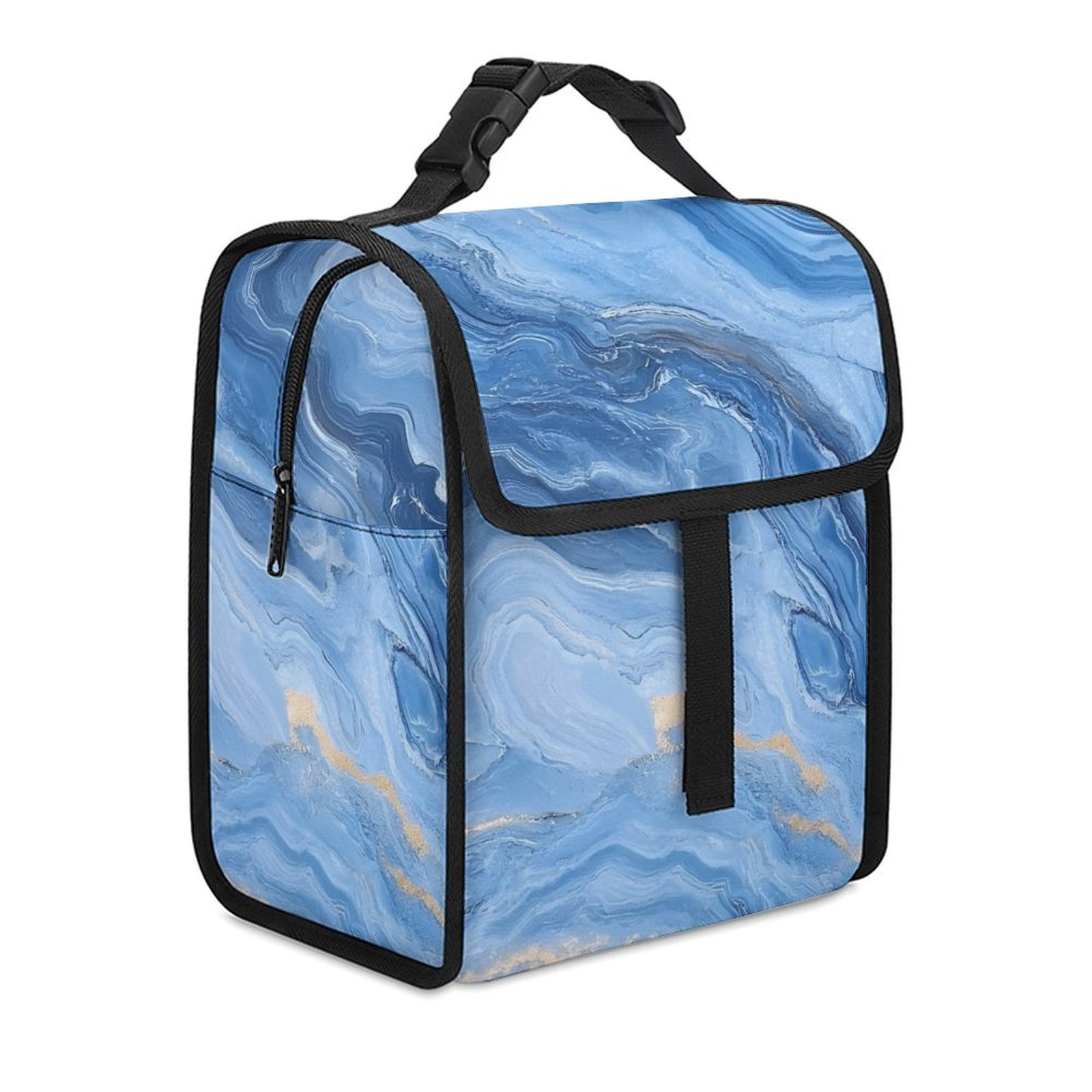 8.3×9.8in Insulated Lunch Bag Leak-Proof And Easy To Clean Zipper ...