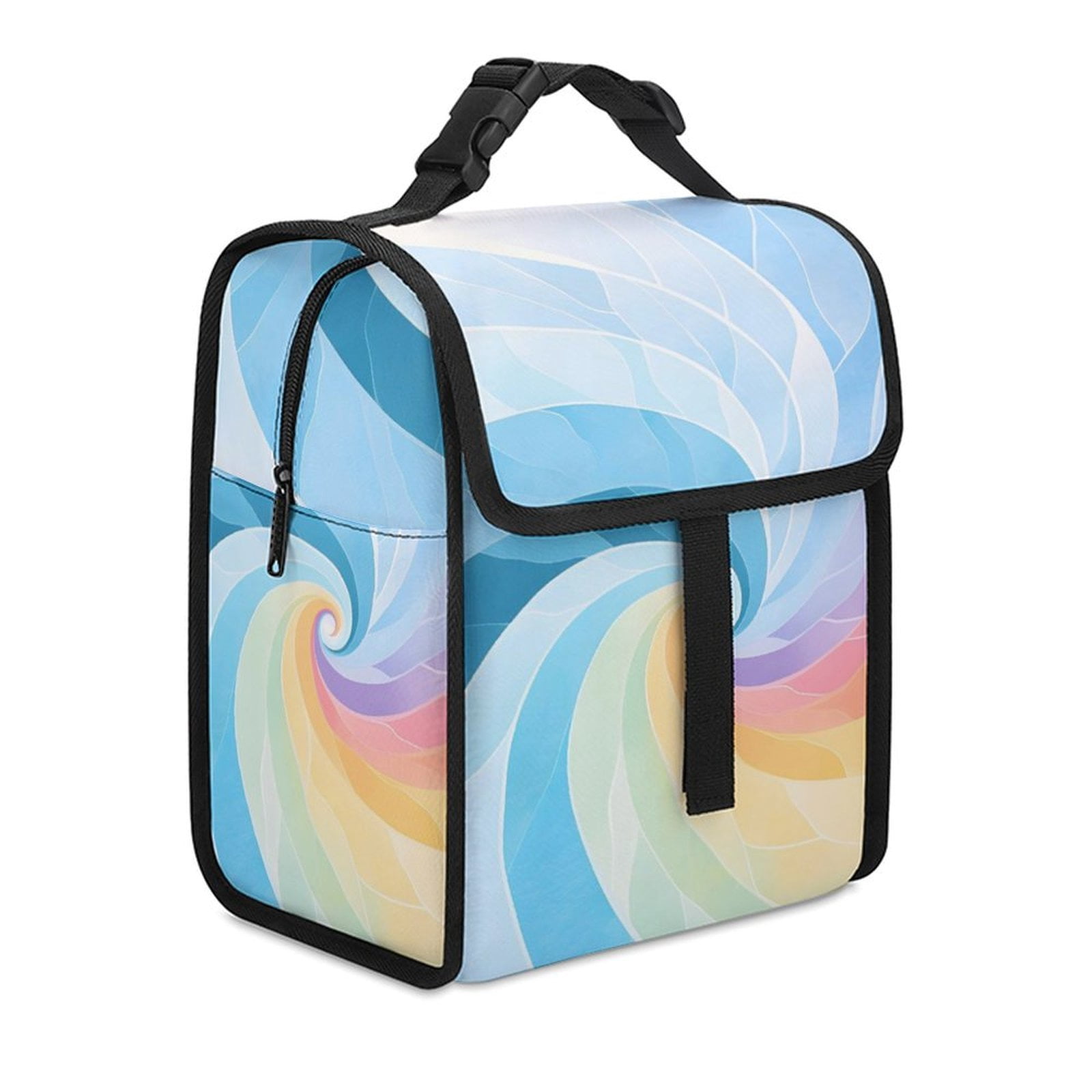 8.3×9.8in Insulated Lunch Bag Leak-Proof And Easy To Clean Zipper ...
