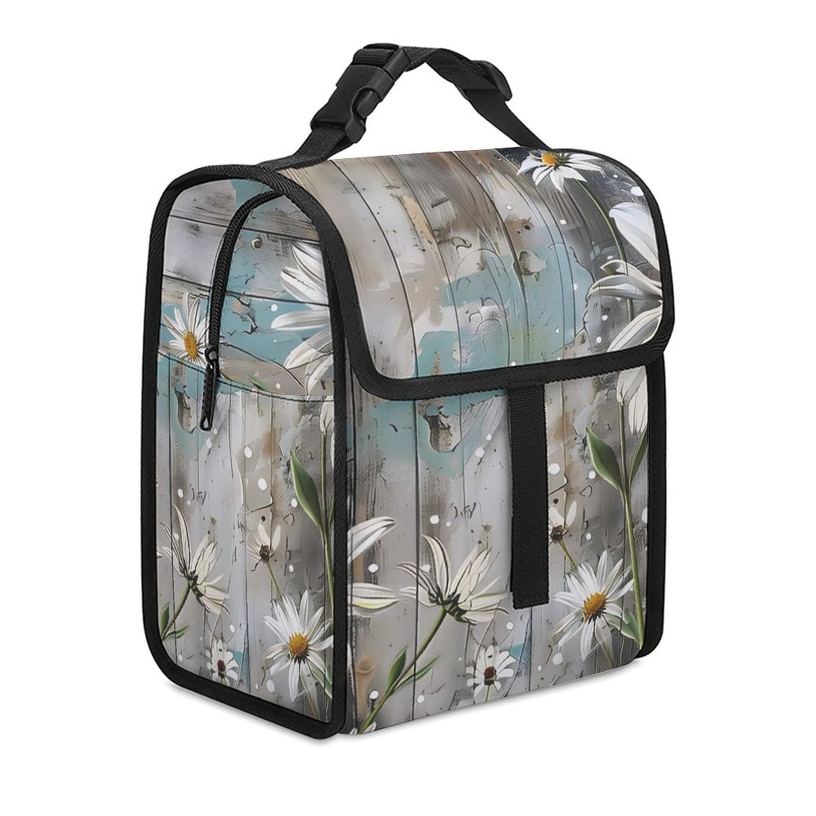 8.3×9.8in Insulated Lunch Bag Leak-Proof And Easy To Clean Zipper ...