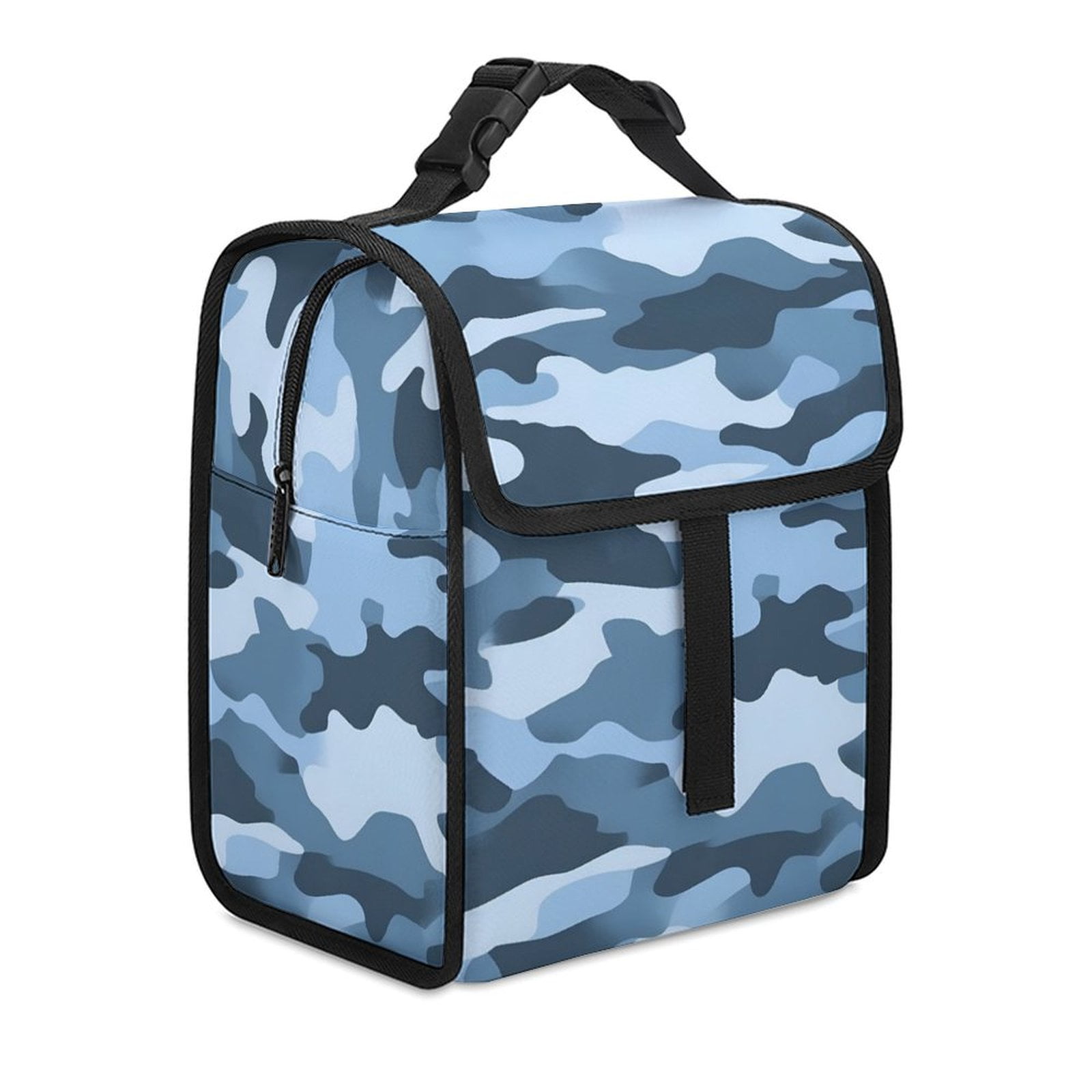 8.3×9.8in Insulated Lunch Bag Leak-Proof And Easy To Clean Zipper ...