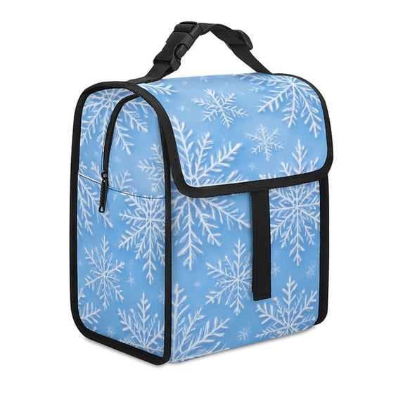 8.3×9.8in Insulated Lunch Bag Leak-Proof And Easy To Clean Zipper ...