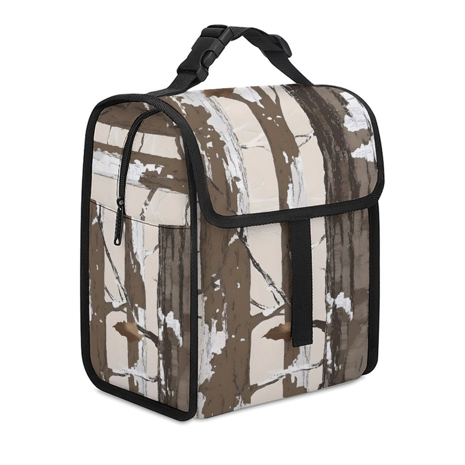 8.3×9.8in Insulated Lunch Bag Leak-Proof And Easy To Clean Zipper ...